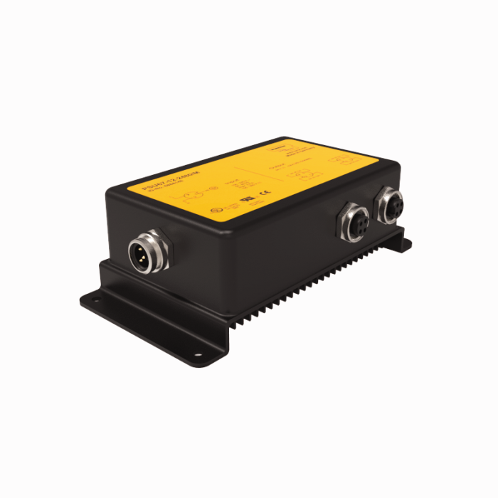 Compact power supply module in IP67 - 24 VDC output voltage - 2 x 3.8 A ...