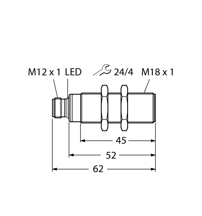 Ultrasonic Sensor - Diffuse Mode Sensor