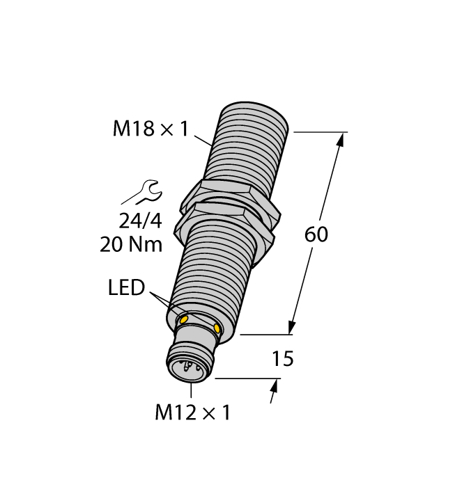 Ultrasonic Sensor - Diffuse Mode Sensor