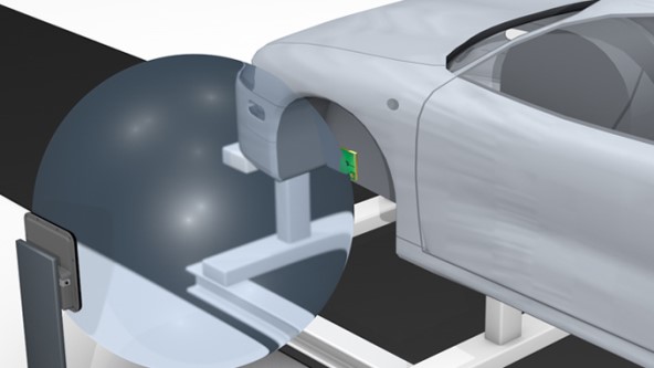 자동차 생산 시 차체 감지 - TURCK - ㈜터크코리아 Your Global Automation Partner